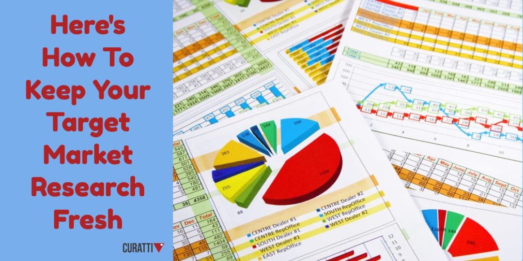 Use These Methods to Keep Your Target Market Research Fresh - Curatti